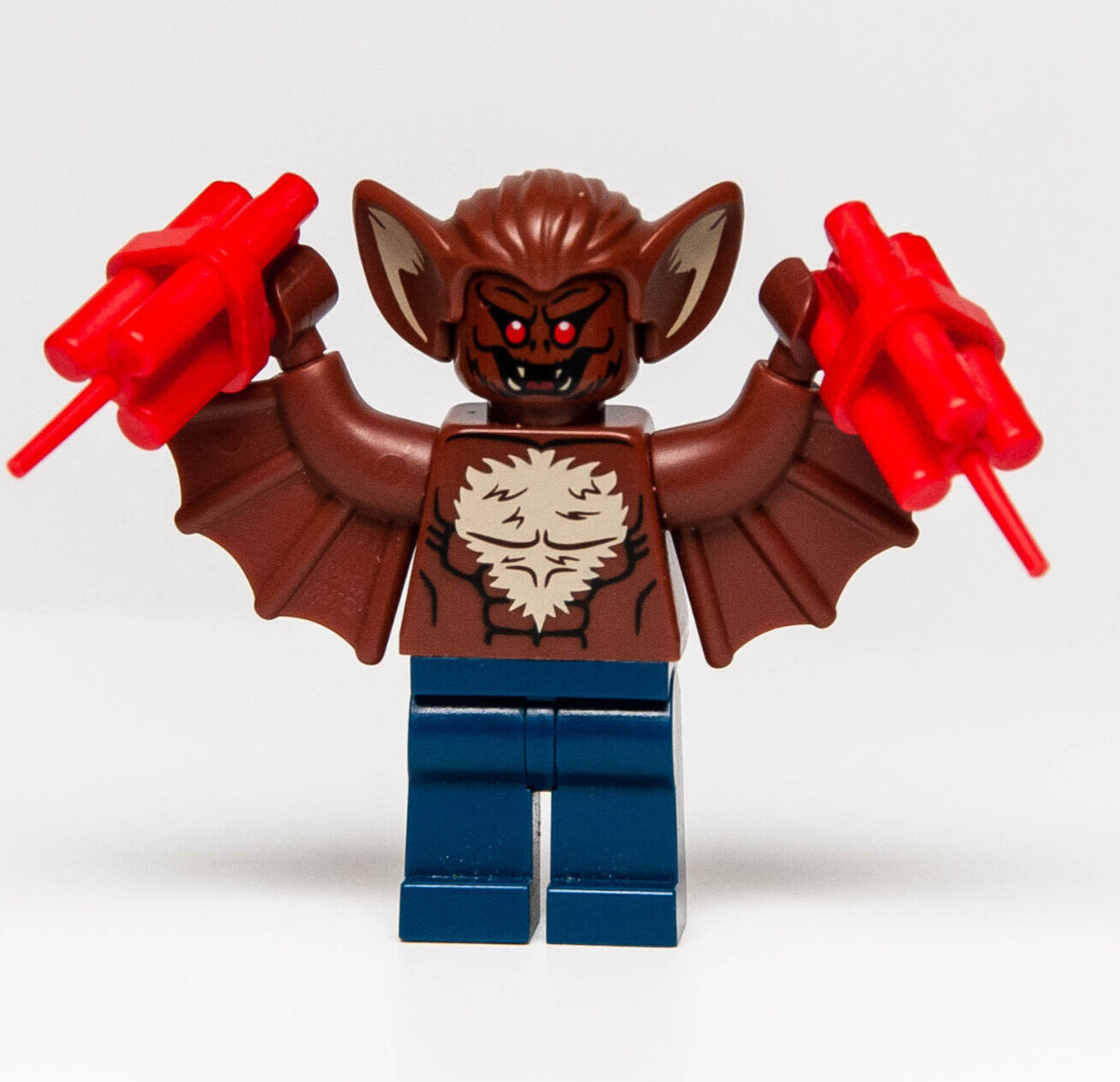 LEGO Man-Bat Minifigure Batman 2 Super Heroes (sh086) 76011 70905