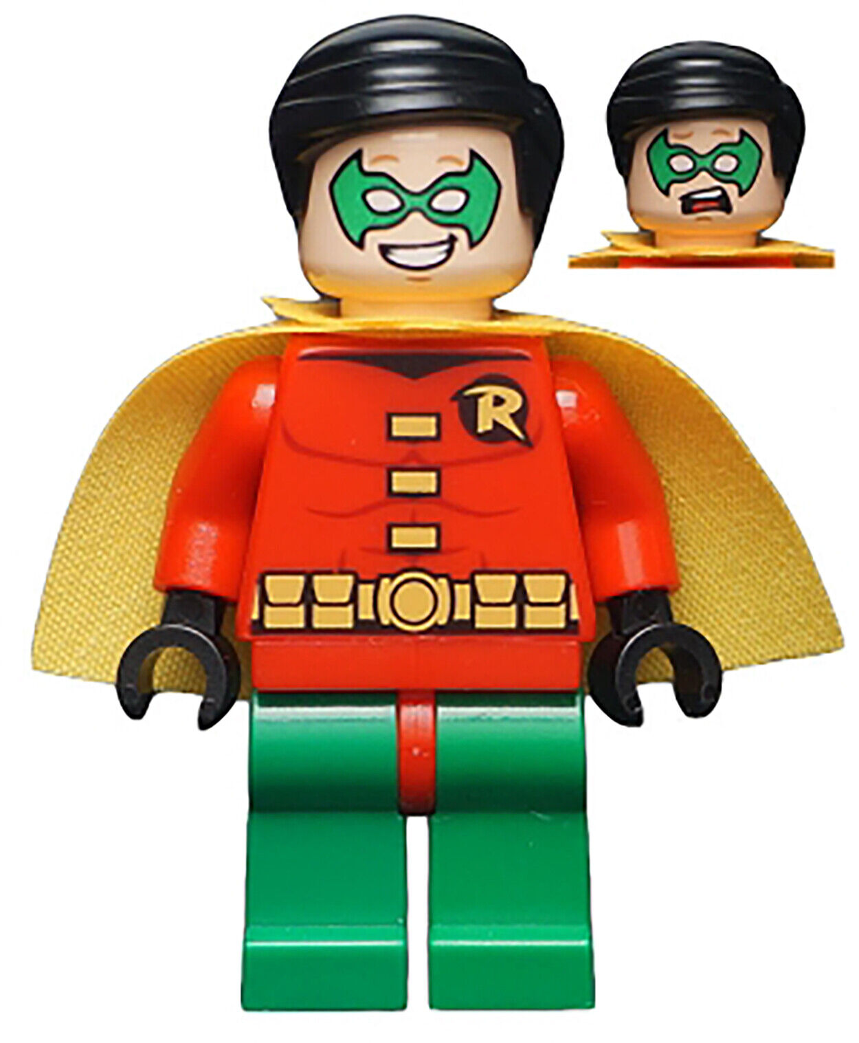 NEW LEGO Robin w/ Very Short Cape Minifigure Super Heroes 10672 (sh112