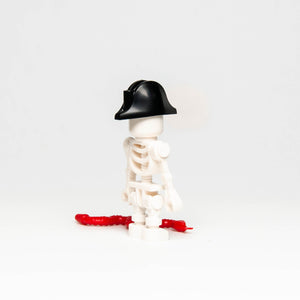 LEGO Pirates Minifigure - Evil Pirate Skeleton - 6253 (gen020) Shipwre