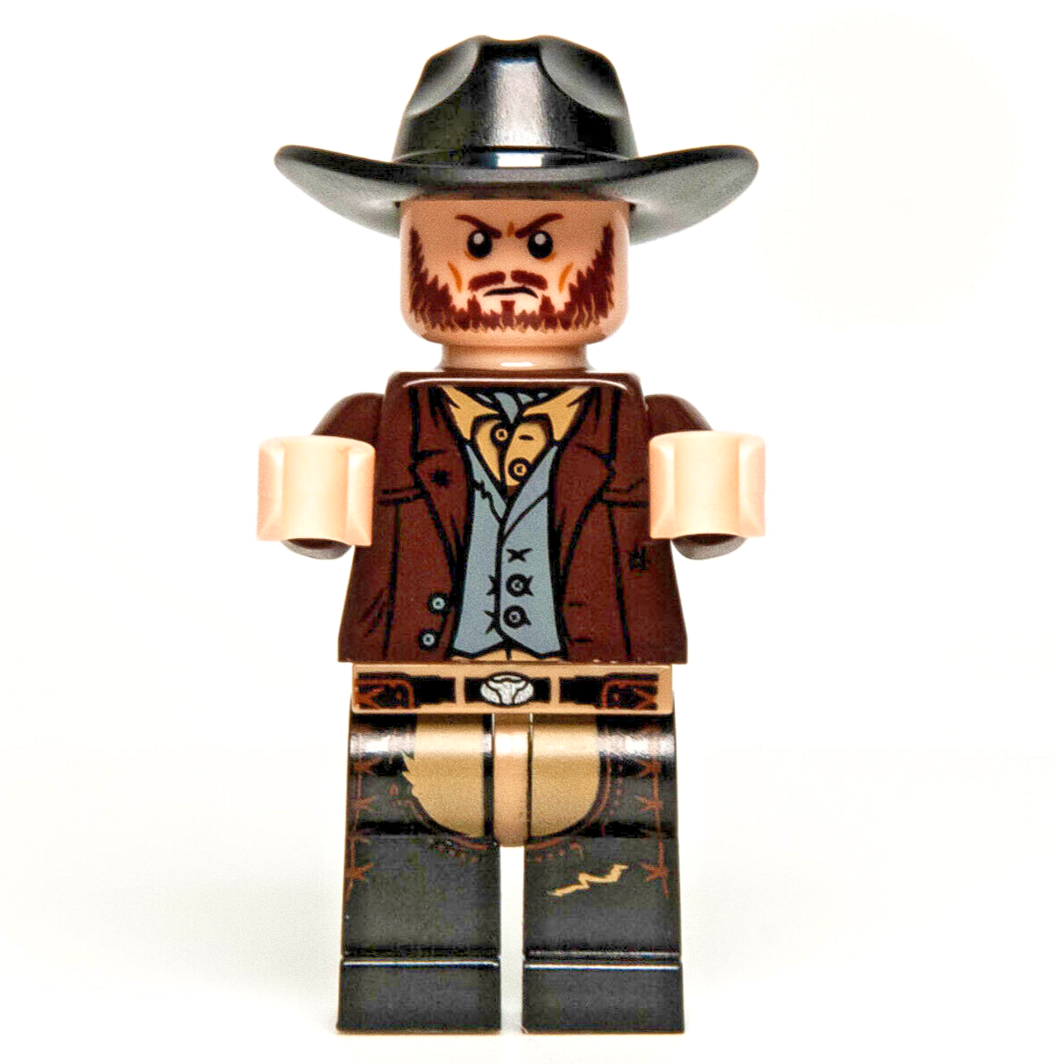 Lego Cowboy Lone Ranger Minifigure - Frank (tlr005) - Colby City 79109