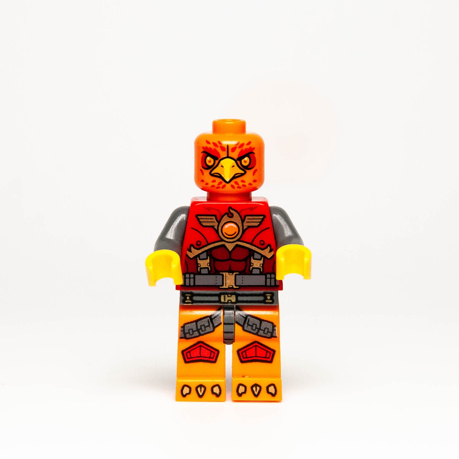 LEGO Chima Minifigure - Frax Heavy Armor (loc113) Fire Phoenix Tribe
