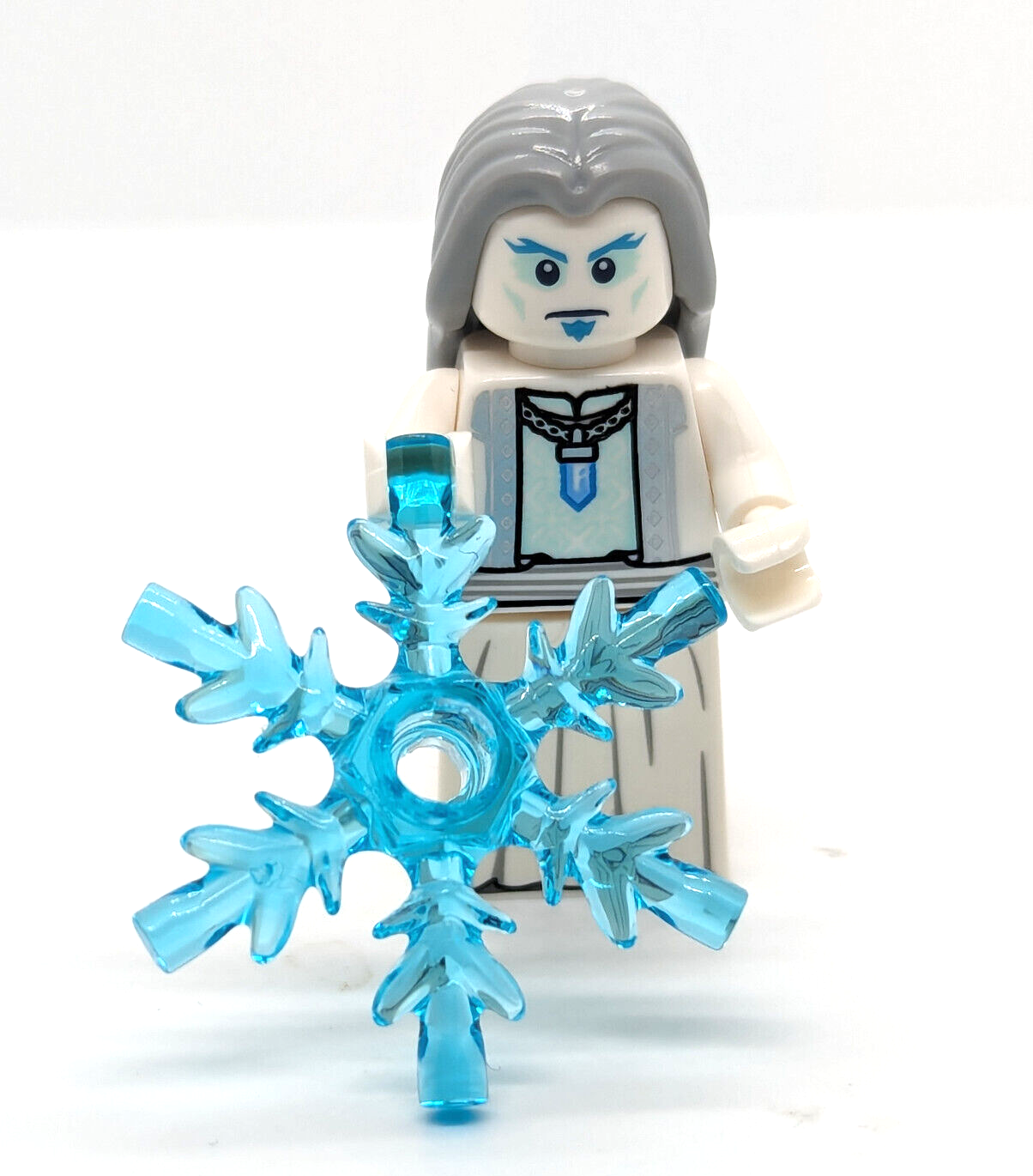 New LEGO BAM 2020 Minifigure - Ice King (hol209) Winter Snow (wtr (Chr