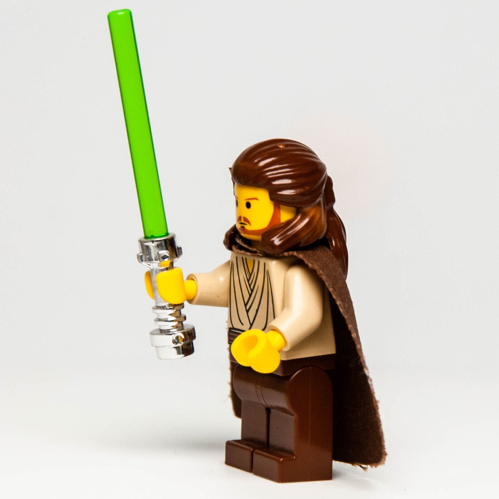 Lego Star Wars Qui-Gon Jinn (sw0027) Yellow Head 7161 7121 7101 Episod