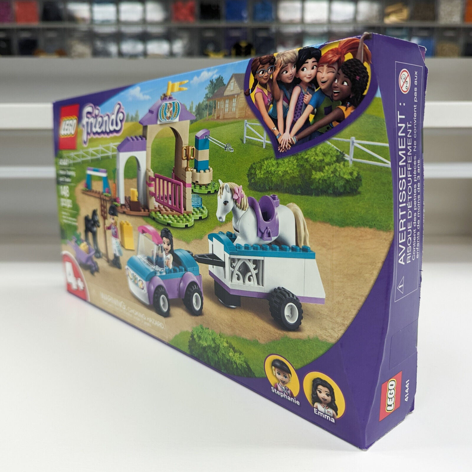 New Lego Friends Set: Horse Training and Trailer (41441) Stable Foal S
