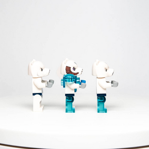 Lego Chima Minifigure Lot - Ice Bear Tribe Pack 70230 - Warrior Ice lo