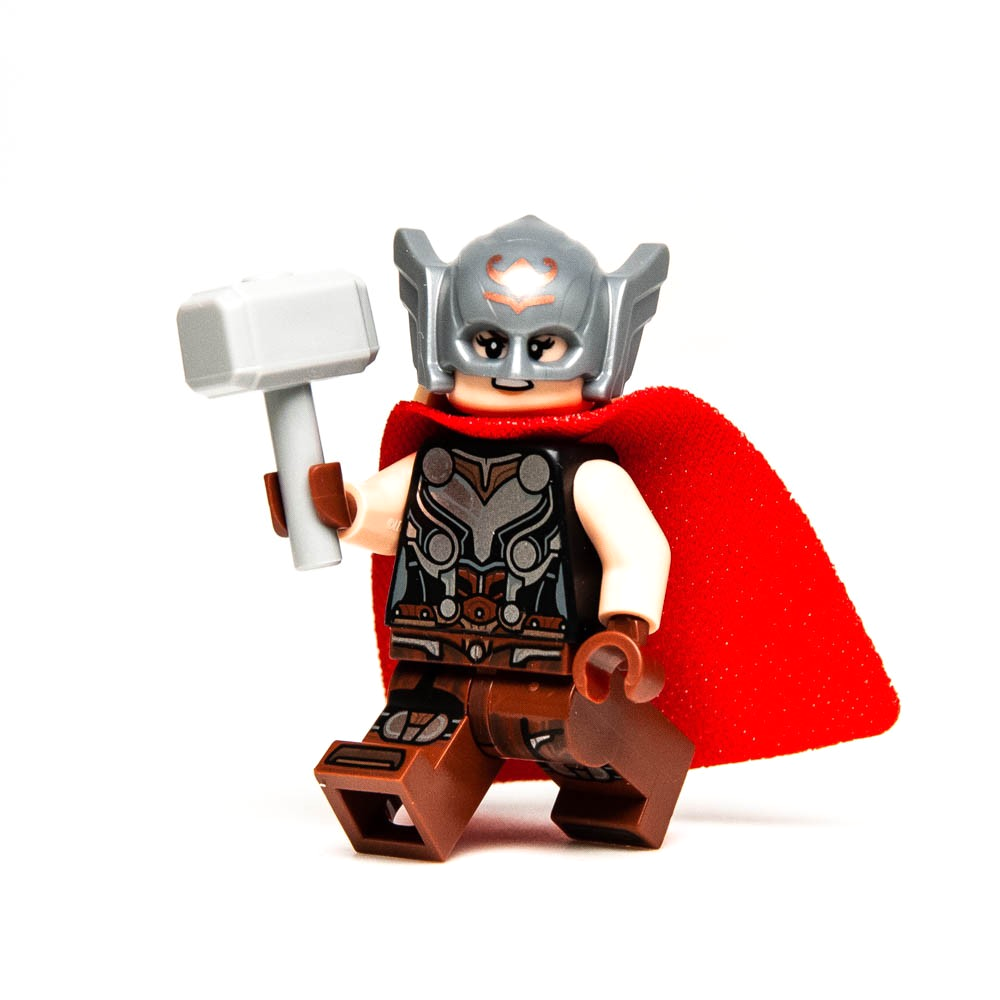 Lego Marvel Minifigure - Mighty Thor Jane (sh0815) Love Thunder 76207