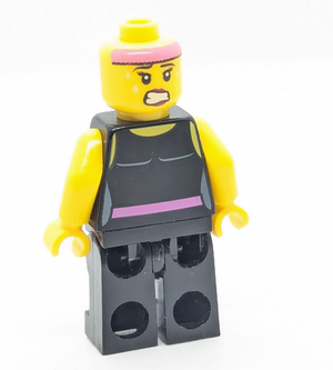 Lego Movie Minifigure - Cardio Carrie (tlm033) 70804 Aerobic 80's Walk