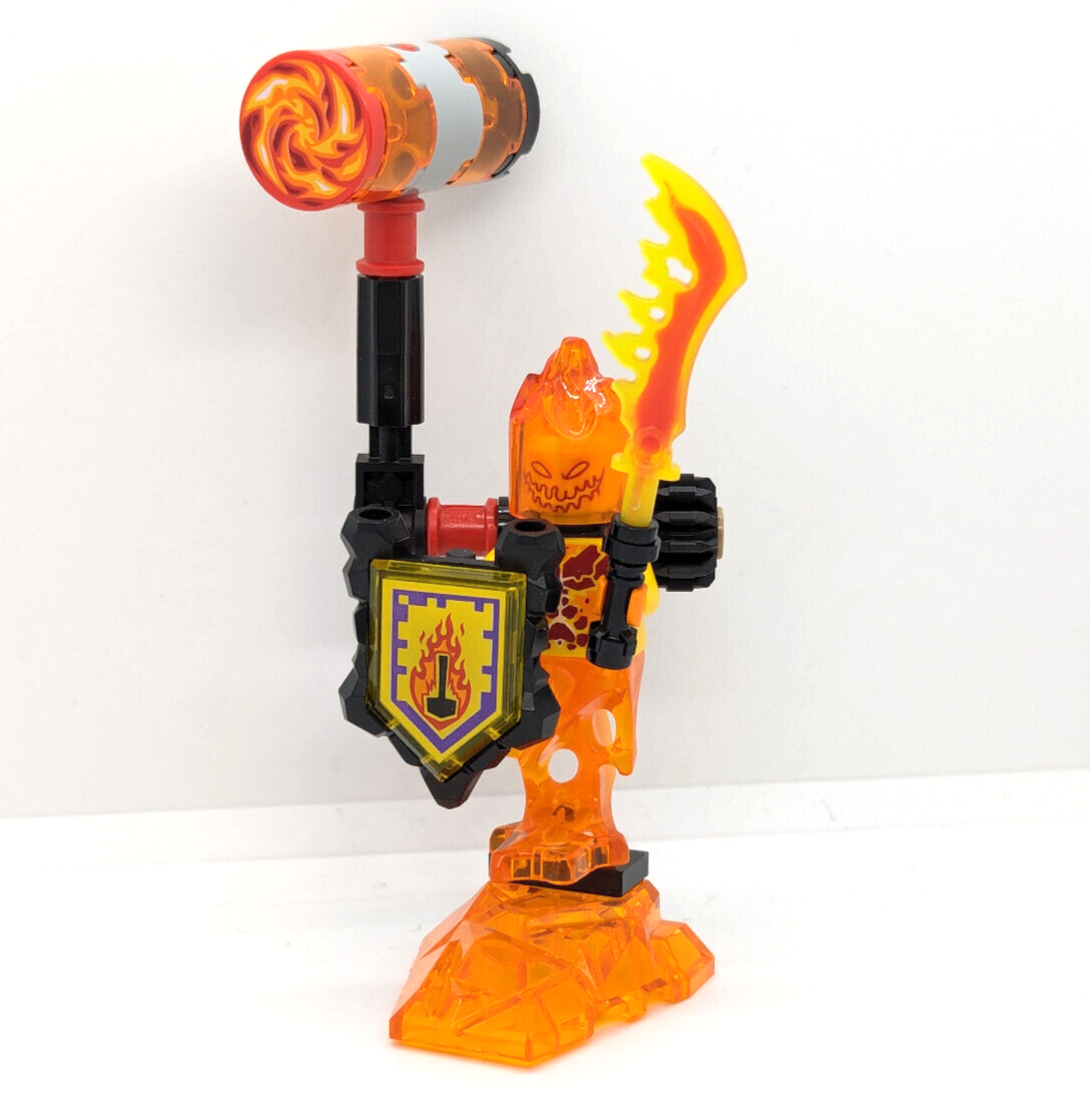 Lego Nexo Knights Minifigure - Ultimate Flama (nex054) 70339 Backpack