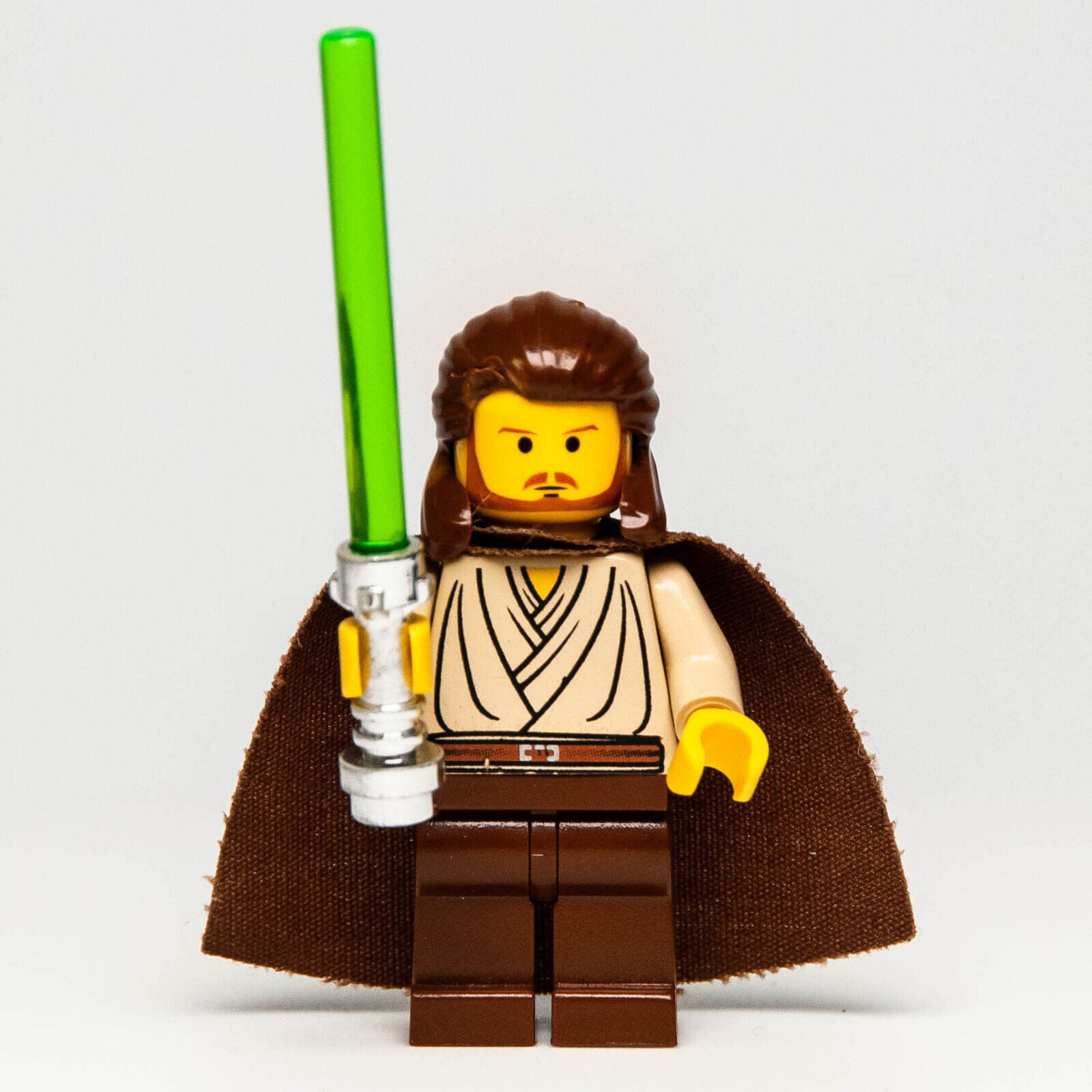Lego Star Wars Qui-Gon Jinn (sw0027) Yellow Head 7161 7121 7101 Episod