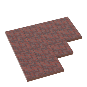 Brick Wall & Floor Tile - (20 Pack) - Custom Lego 2x2 Tiles