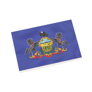 Pennsylvania State Flag - Custom Printed LEGO® - Made Using a LEGO® Ti