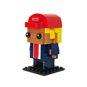 President Trump Brick Head - Custom Set - Made Using LEGO® Parts