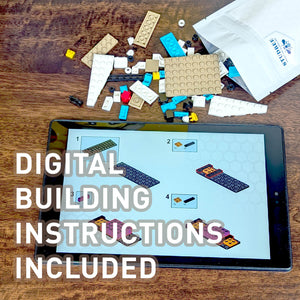 Turtle Brick Head Collection - Custom Buiding Sets - Made Using LEGO®