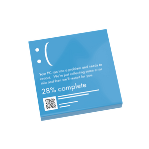 Blue Screen of Death - Windows PC - Error! - Custom Printed - Made Usi