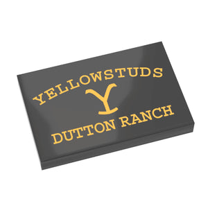 YellowStuds Sign - Dutton Ranch Sign - Custom Printed Using LEGO® Part