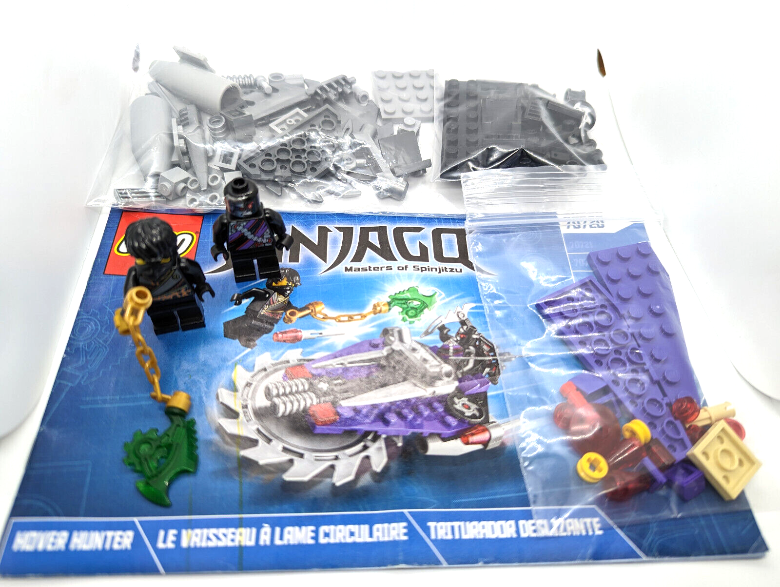 Lego Ninjago: Hover Hunter 70720 - Complete with Manual!
